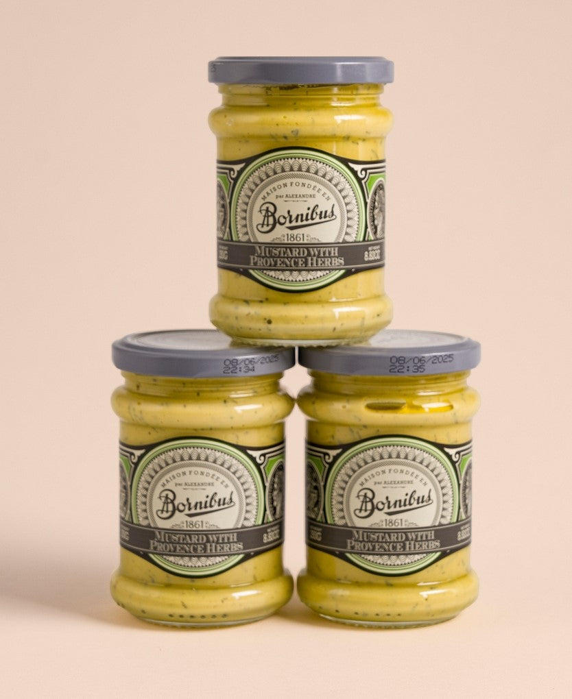Bornibus Mustard from France – FIORE Artisan Olive Oils & Vinegars
