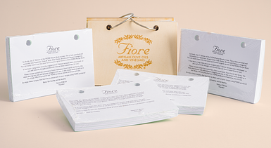 Recipe Book by FIORE Second Edition Insert – FIORE Artisan Olive Oils ...